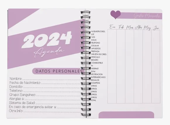 AGENDAS IMPRIMIBLES | Diseños Exclusivos