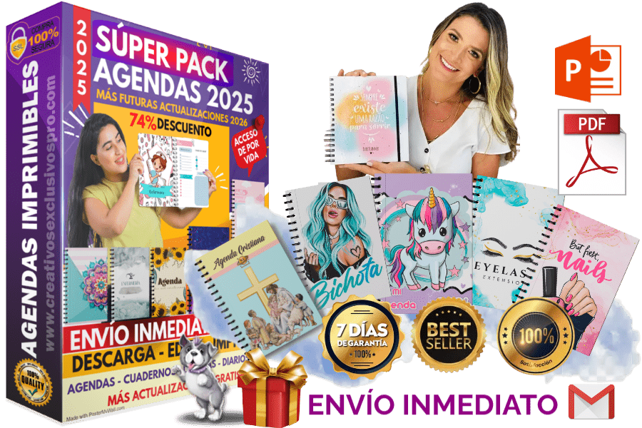 AGENDAS IMPRIMIBLES | Diseños Exclusivos